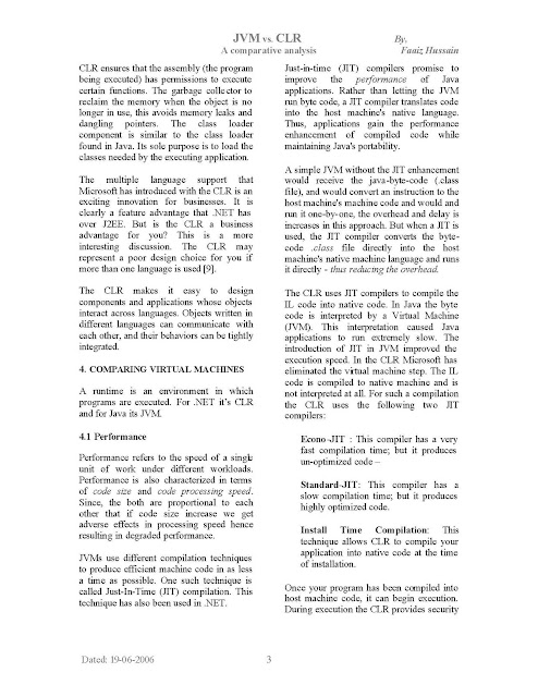 Java Virtual Machine (JVM) VS. The Common Language Runtime (CLR) -- A ...