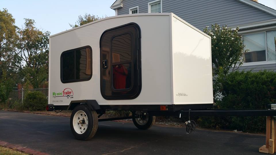 Tiny Yellow Teardrop: Featured Teardrop: My Mini Trailer