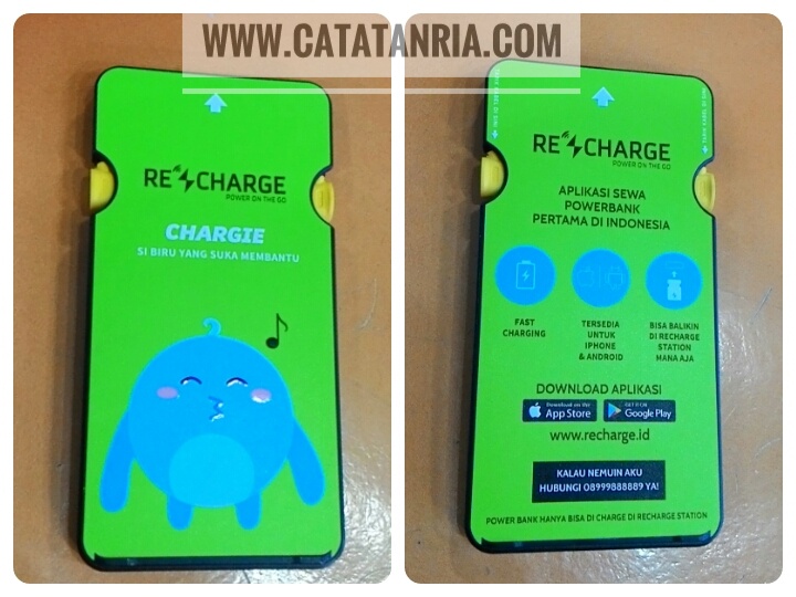 Catatan Ria: Sewa Power Bank di ReCharge Bandung