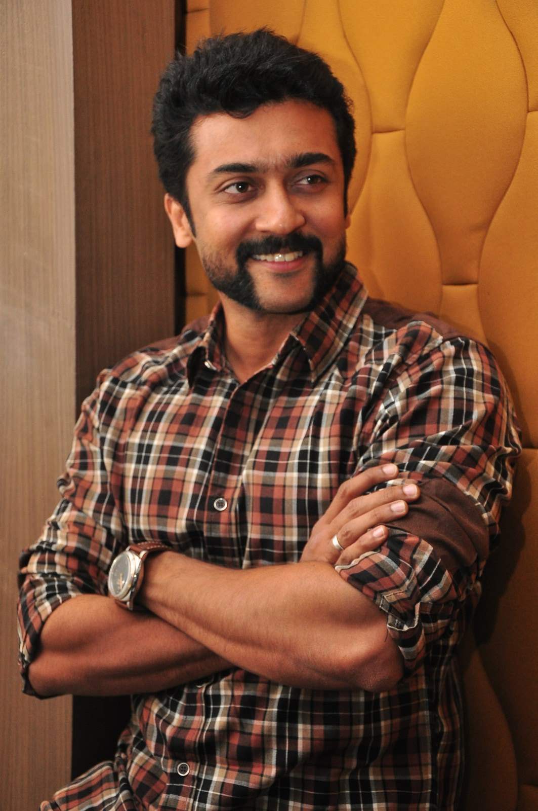 Suriya Latest Singam Style Mustache PhotoShoot Images At 24 Movie ...