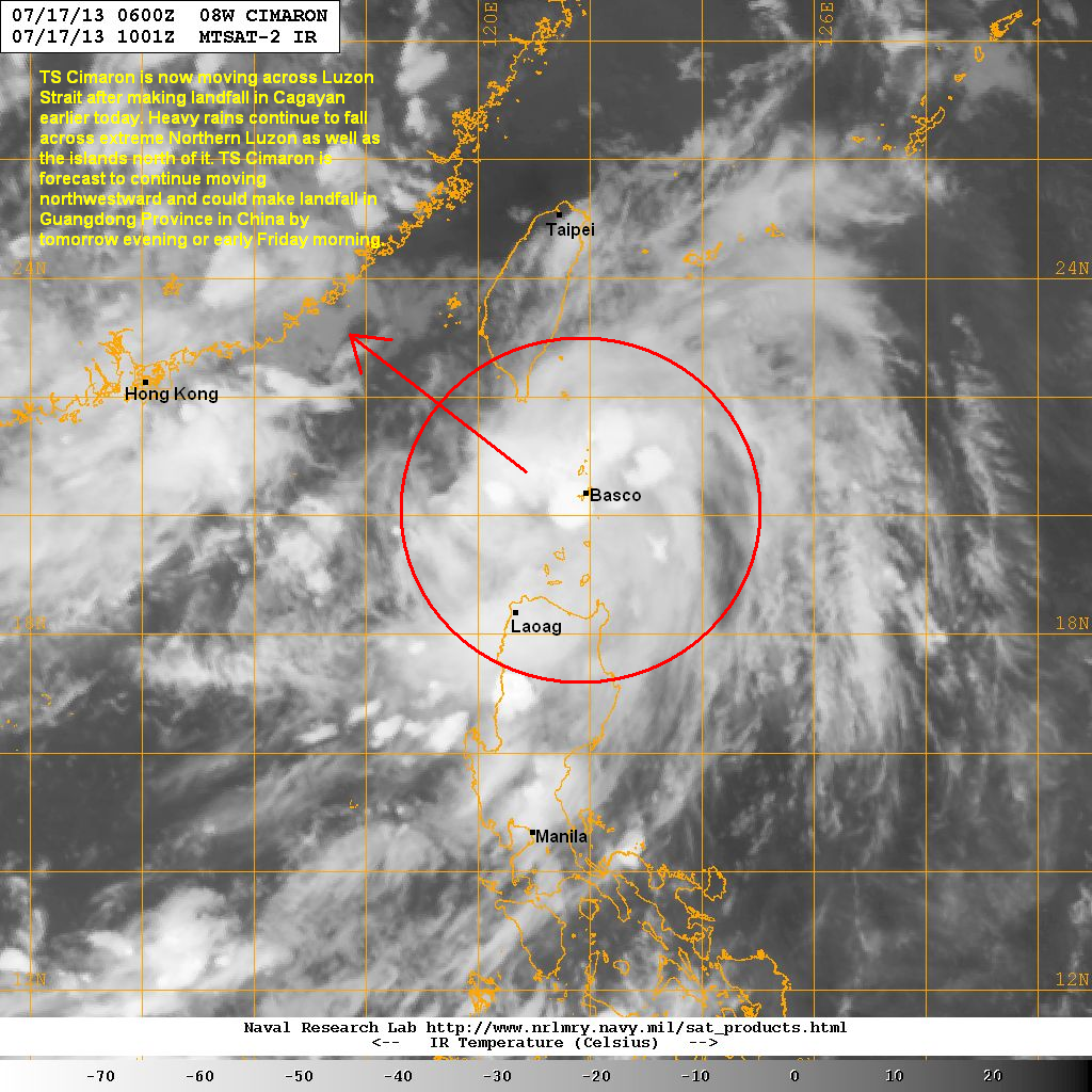 Tropical Storm Cimaron (Isang) Update #4 (w/ Video) | Panahon Ngayon