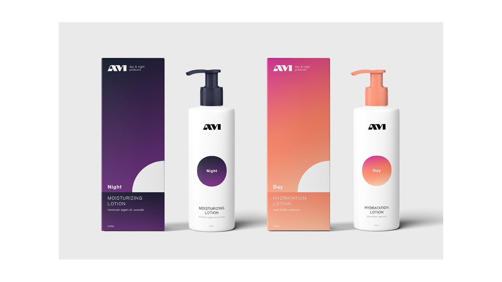 AM – Day & Night Skincare – Packaging Of The World