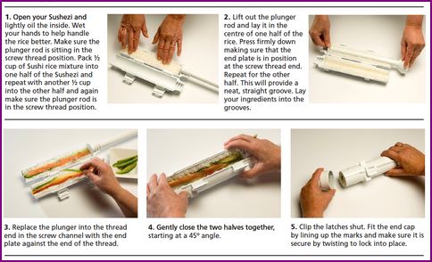 A Lot Like Purple: Discovering Sushezi, a Sushi maker that simplifies ...