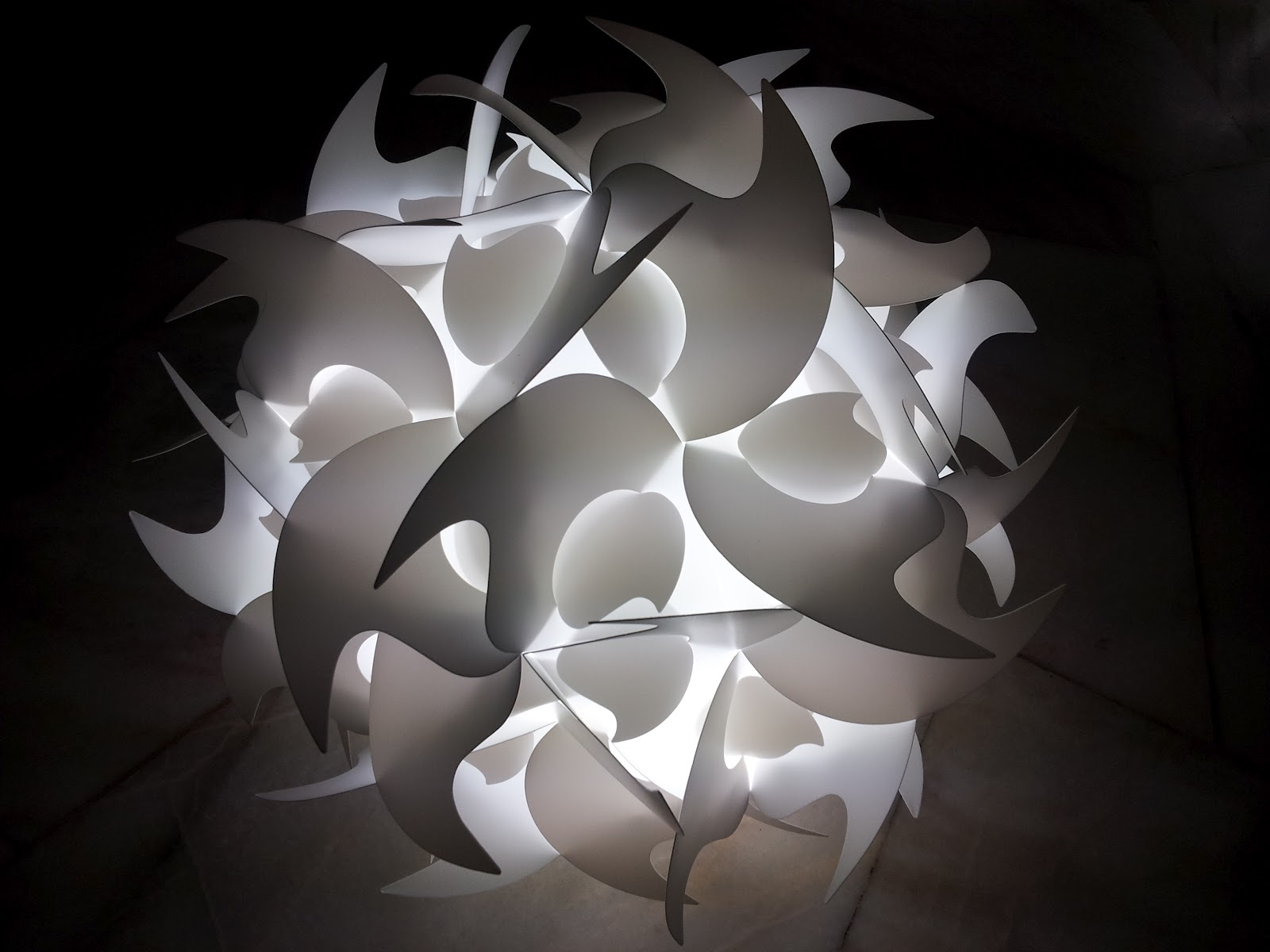 VLightDeco IQ Light Puzzle Pendant Jigsaw Lamp Styles: 09/09/12