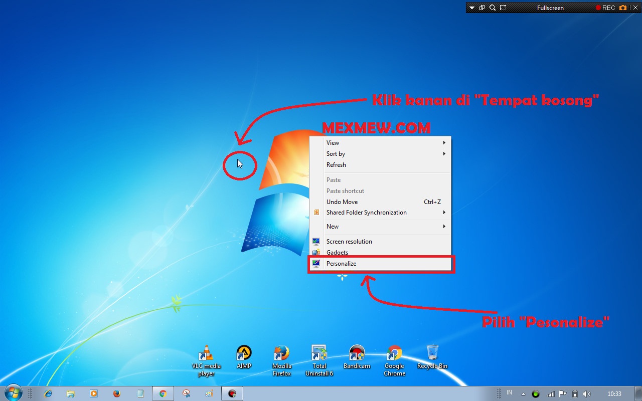 CARA MENGGANTI TAMPILAN WINDOES 7 KE TAMPILAN CLASSIC AGAR ENTENG ...