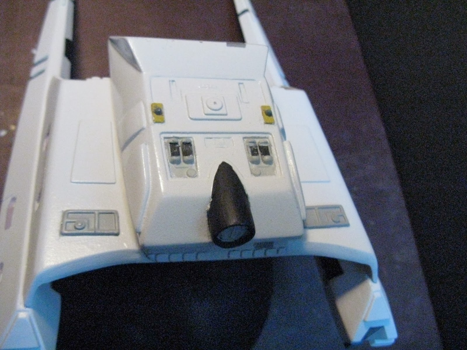 Fordo's Models: A Warp Back To The First Model...Vulcan Warp Shuttle