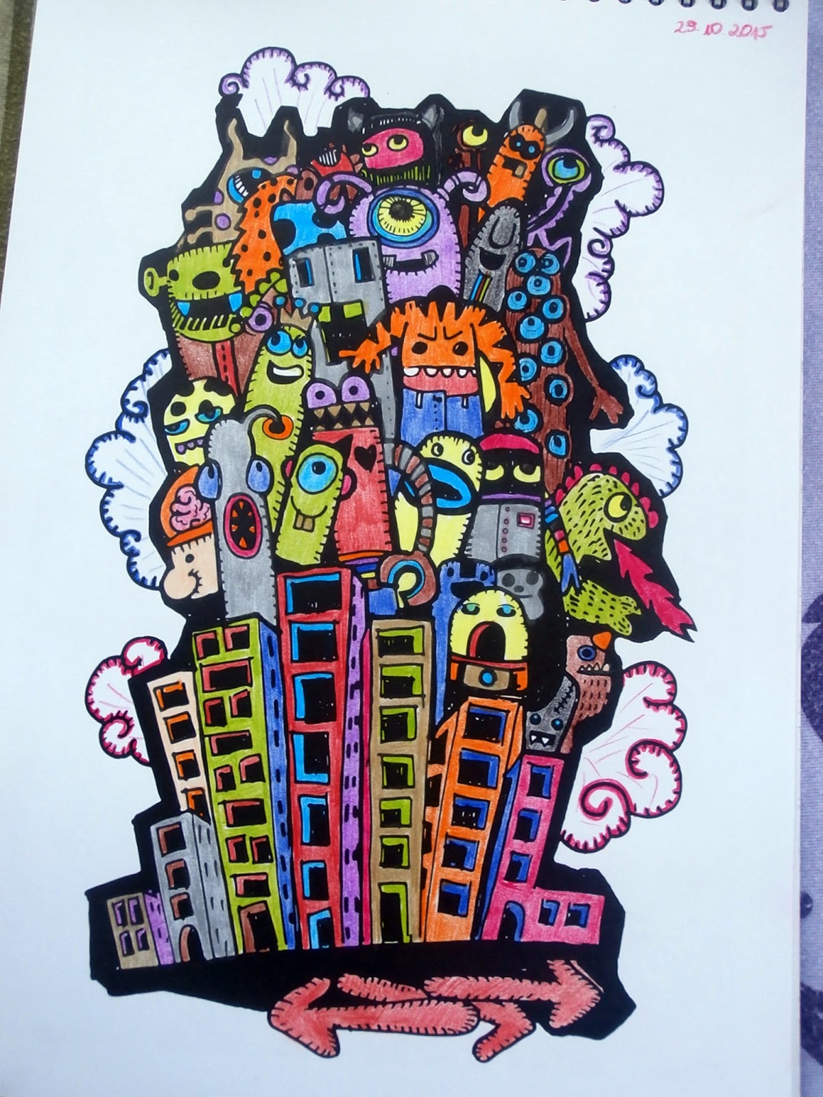 Książkowy-świat-Angeli: Crazy Drawings.