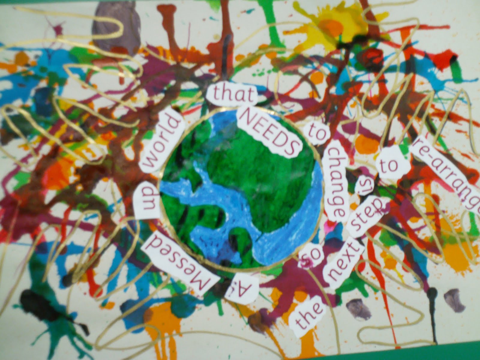 56G's Blog!: Climate Change Art