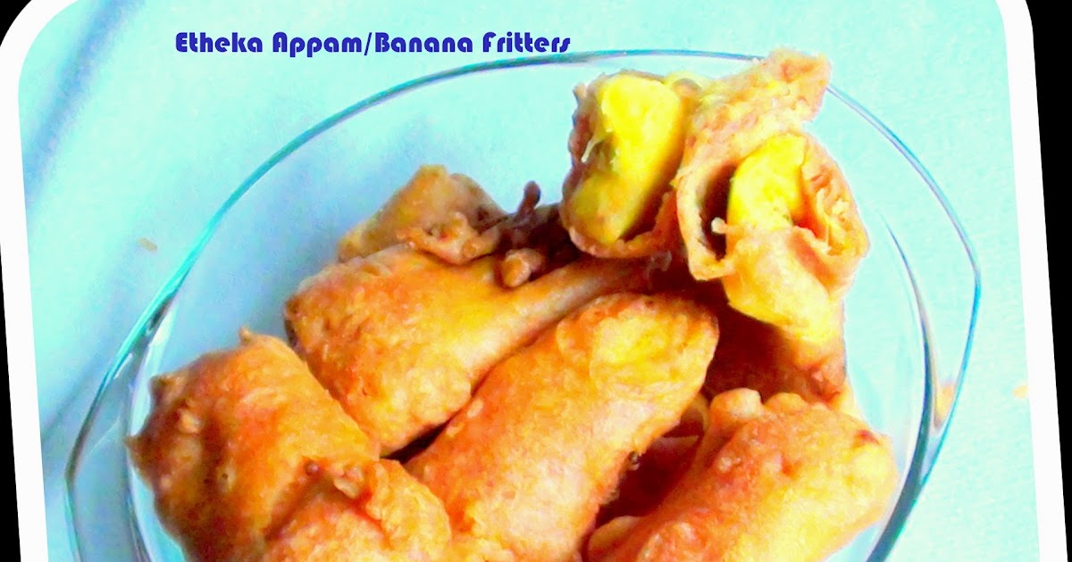 Madappalli - Temple's Kitchen: 492:Ethakka appam/ banana fritters