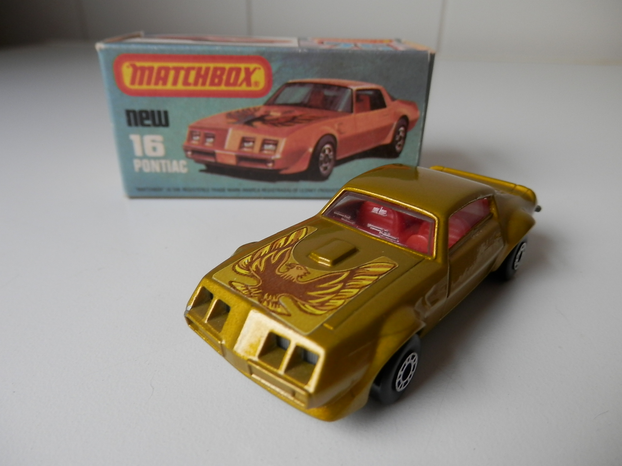 EDUARDO ASCANIO MIS MATCHBOX: Nº 16-B PONTIAC FIREDBIRD
