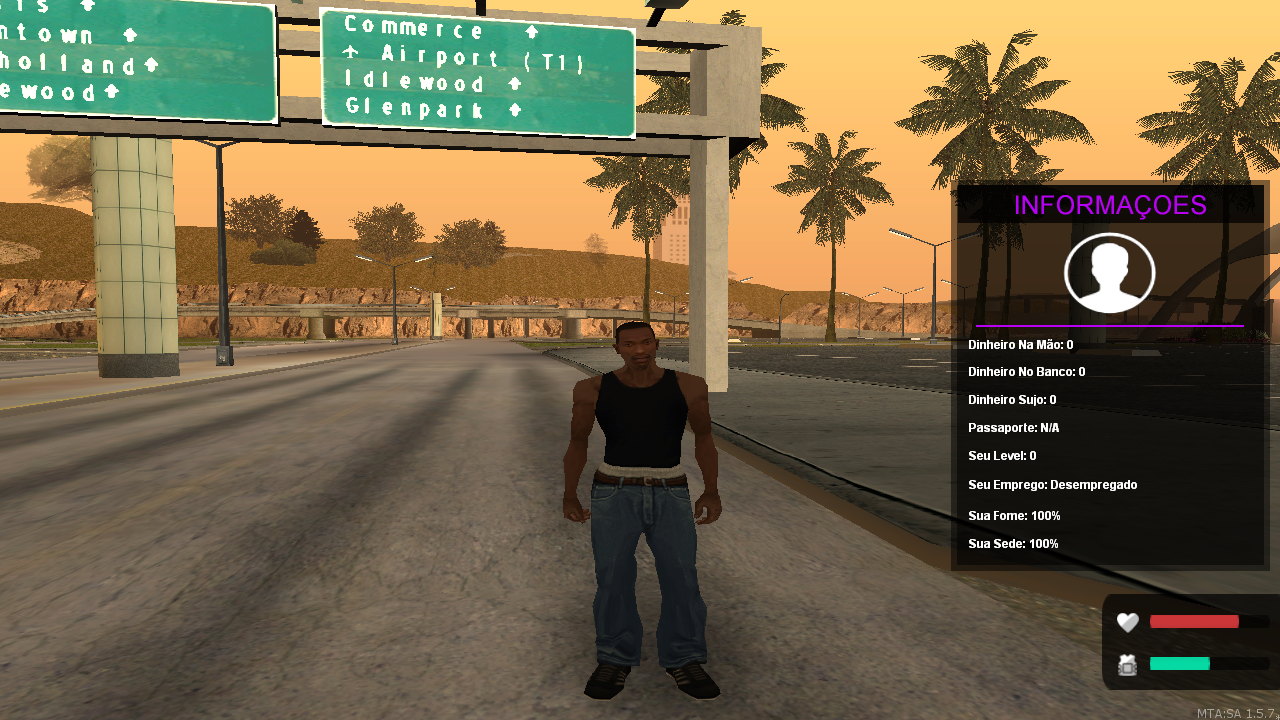 Tab De Informaçoes Do jogador ( Estilo Fivem) - MTA Brasil