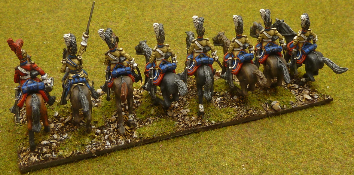 Lace 'n Big Hats: 28mm Napoleonic Saxon Heavy Cavalry (Connoissur ...