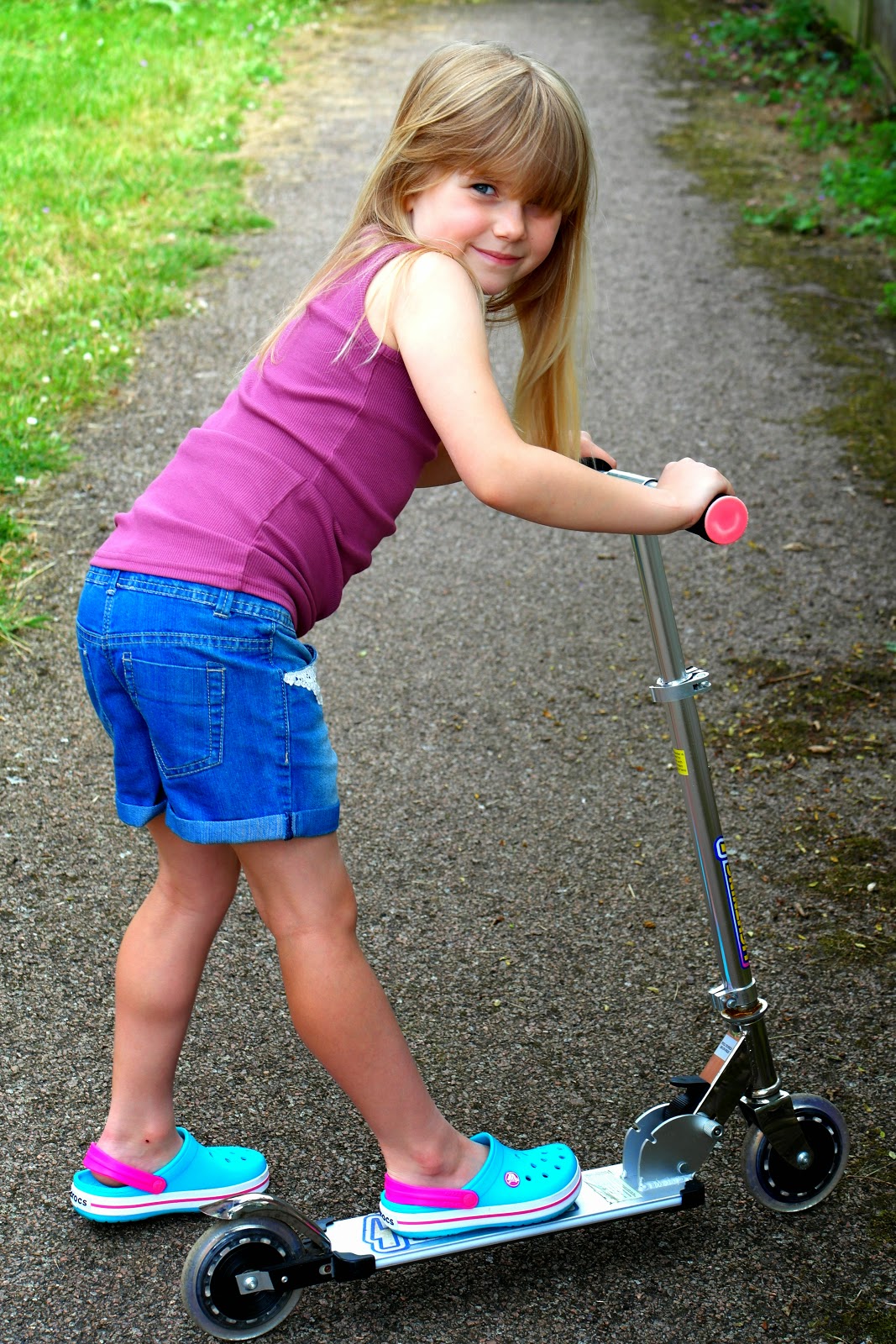 Me and my shadow: Cool Kid's Crocs