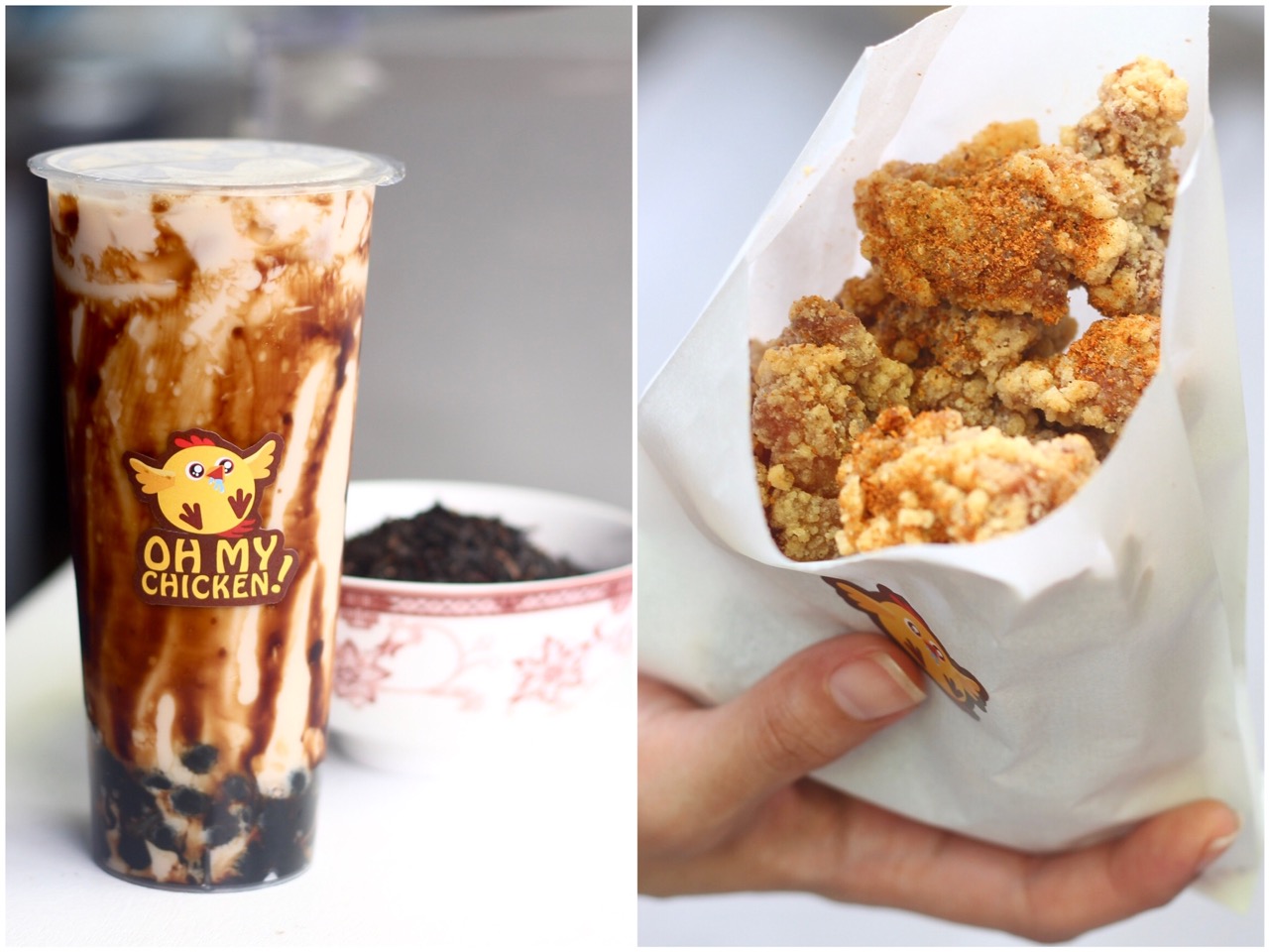 Taiwanese Chicken and Tea at Oh My Chicken - Gastronomida