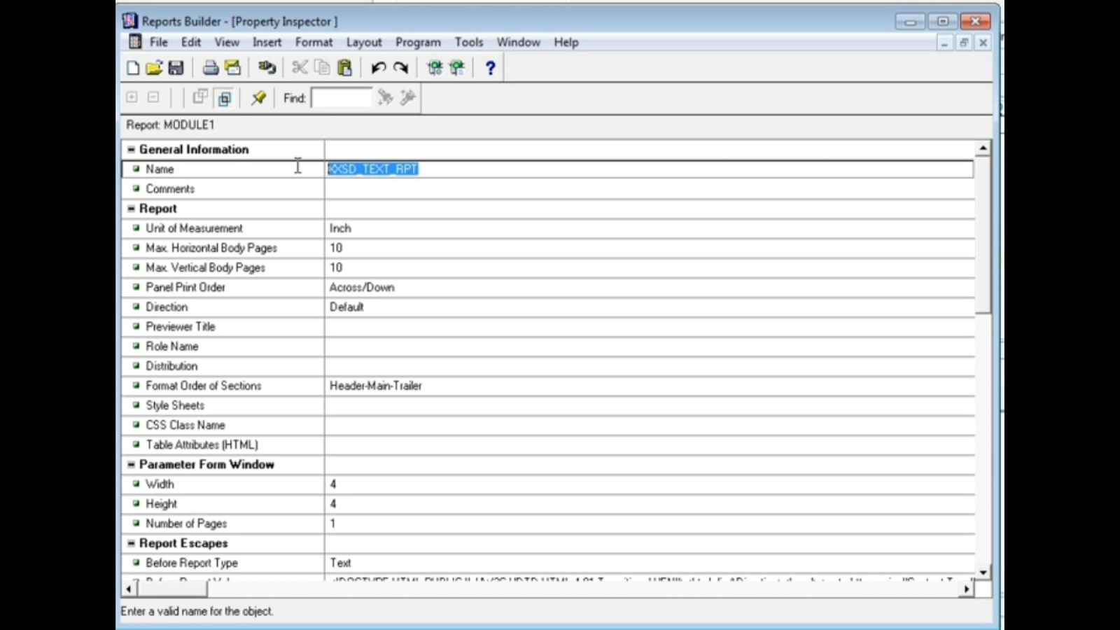 How to create oracle text reports with Examples