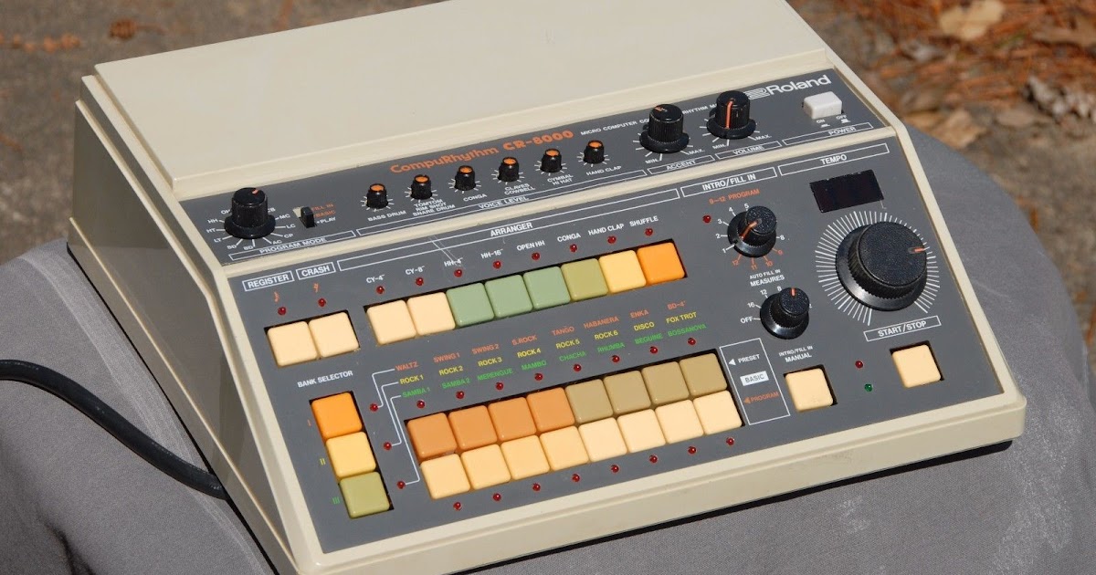 MATRIXSYNTH: Roland CR 8000 Vintage Analog Drum Machine