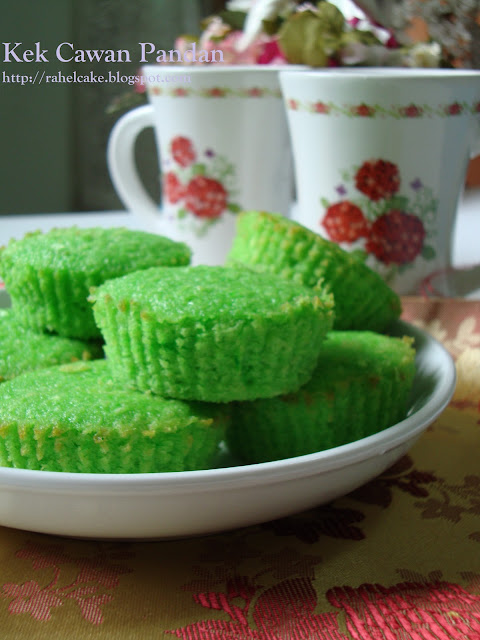 I Love Cake: Kek Cawan Pandan