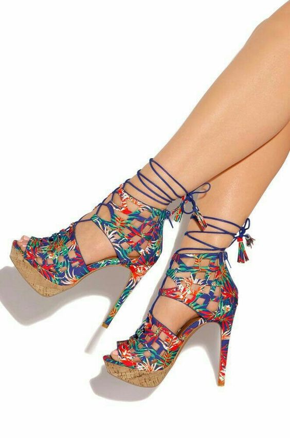 16 Modelos de zapatos con estampados florales tips para combinarlos ...
