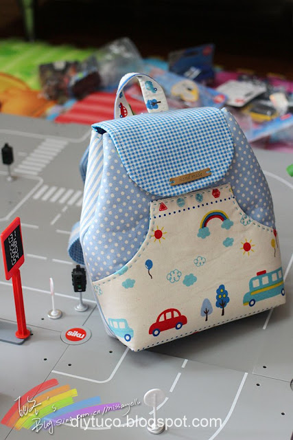 Tutorial: How to make a small children backpack | Diy Tutorials Collection