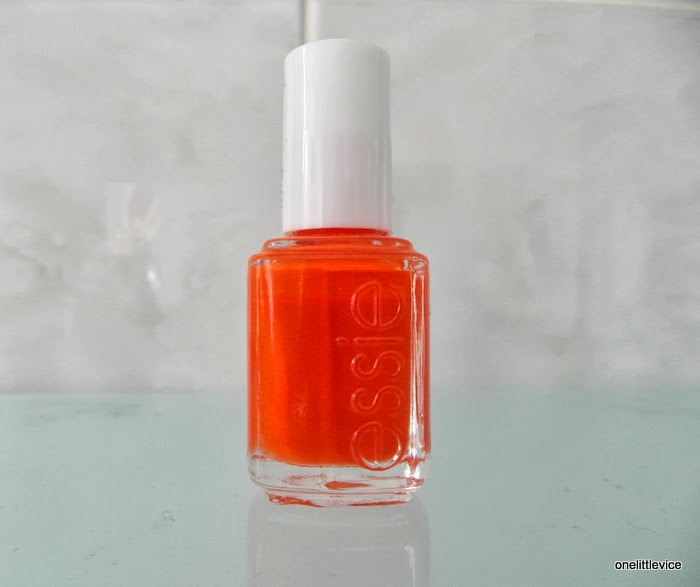 On My Nails This Week: Essie's Orange It's Obvious | One Little Vice