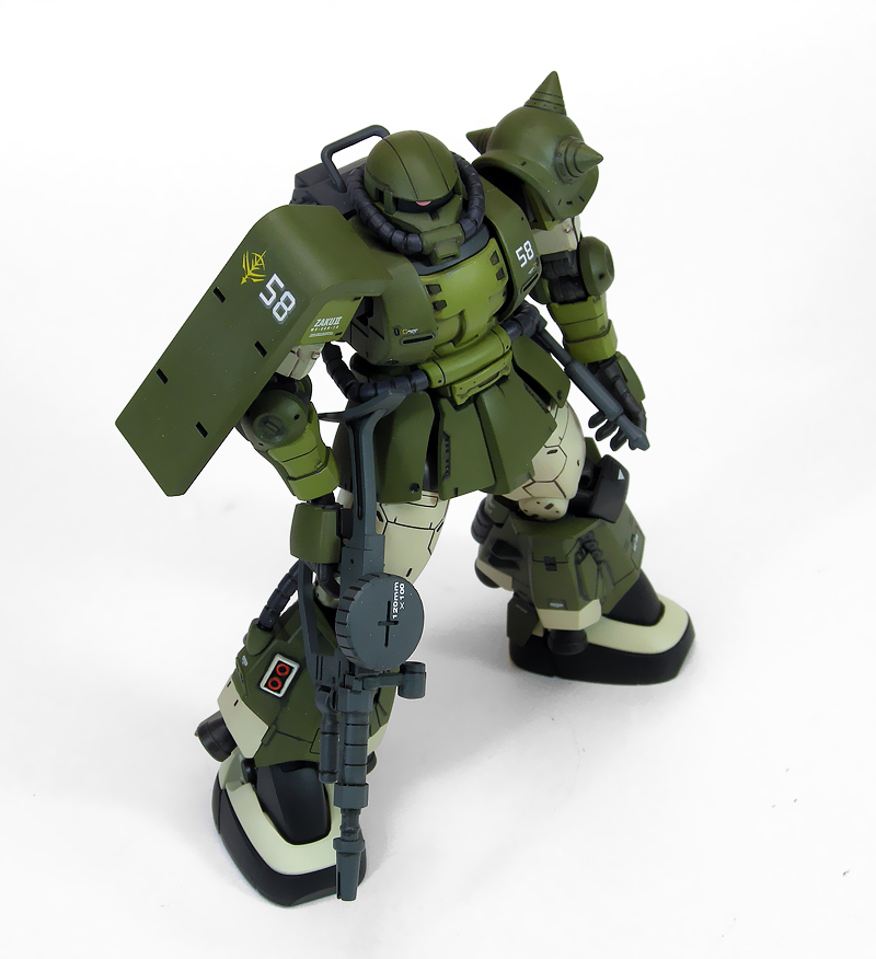 GUNDAM GUY: HG 1/144 Zaku II The Origin - Painted Build