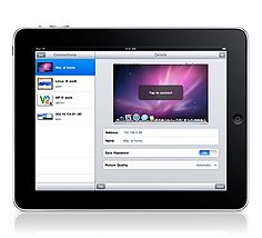 vnc viewer: VNC viewer for iPad