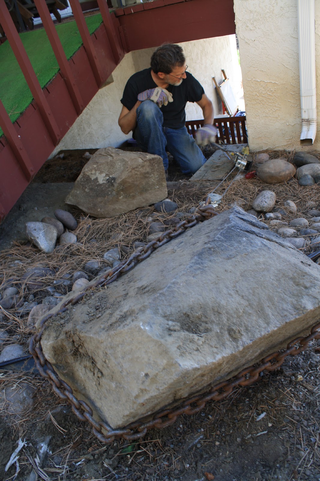 Living and Dyeing Under the Big Sky: Moving Boulders
