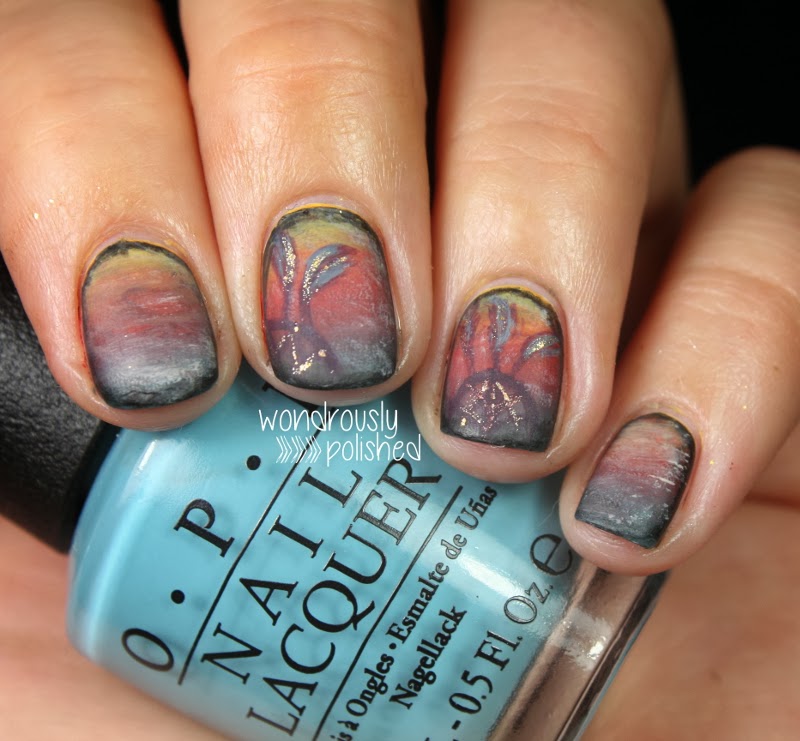Wondrously Polished: 31 Day Nail Art Challenge - Day 30: Inspired by a ...