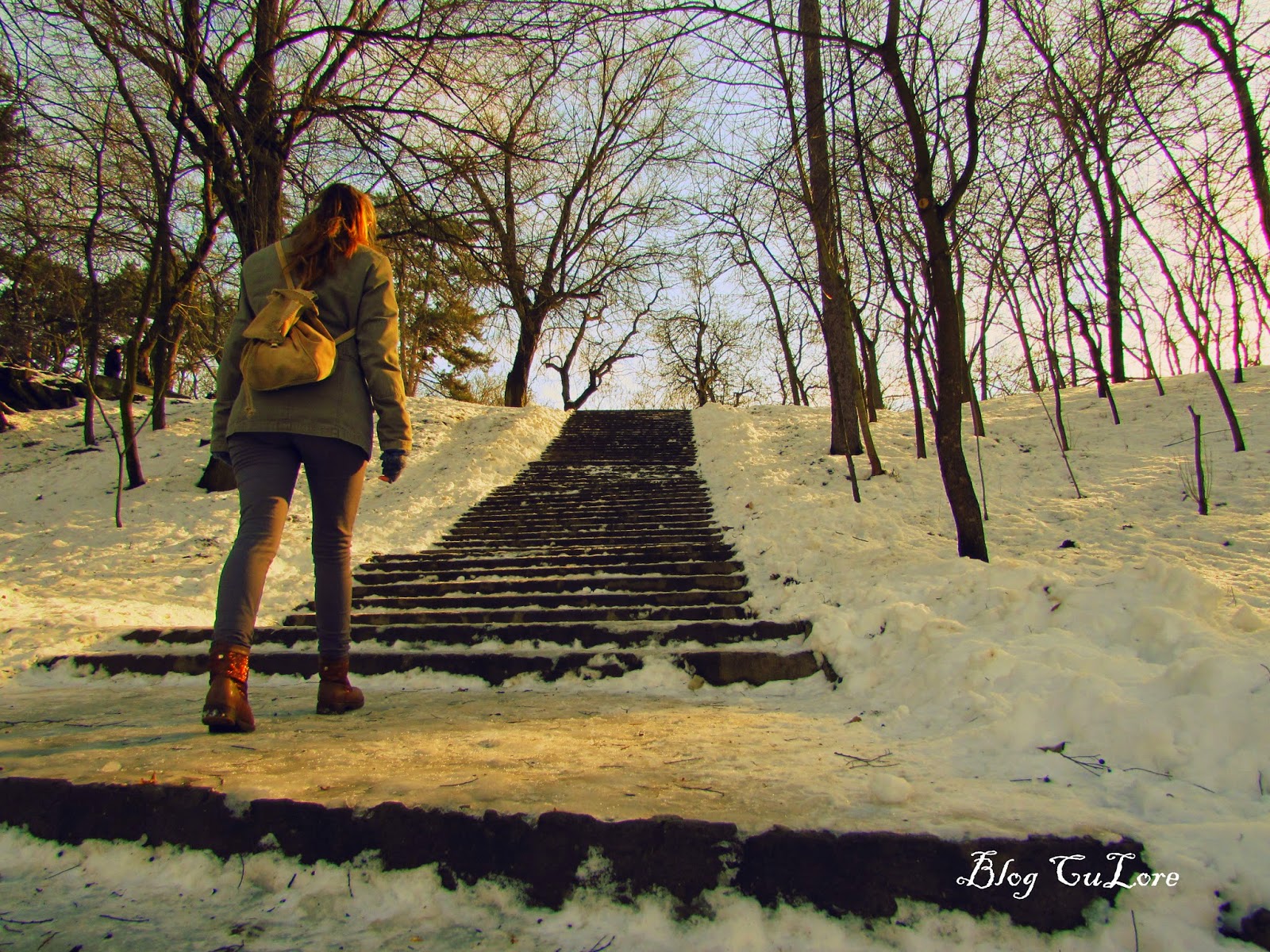 O zi de iarna in parcul invadat de copii - Blog CuLore