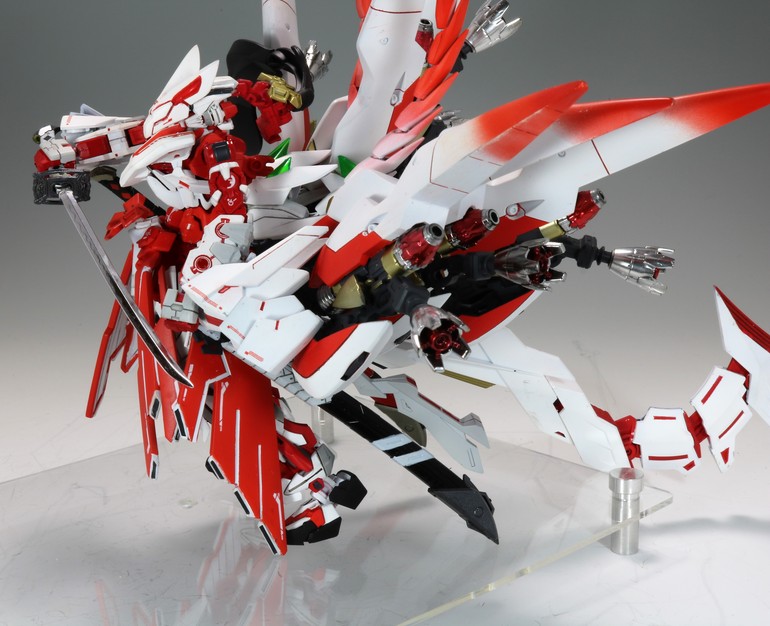 Custom Build: RG 1/144 Gundam Astray Red Frame "Nine Tail"