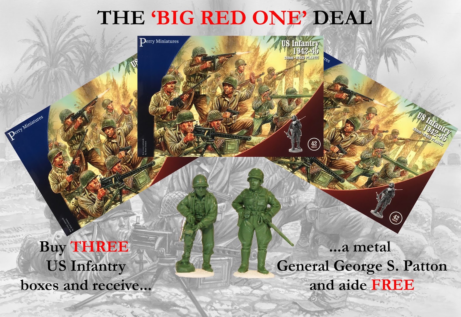 Tabletop Fix: Perry Miniatures - Plastic WW2 US Infantry Pre-Order