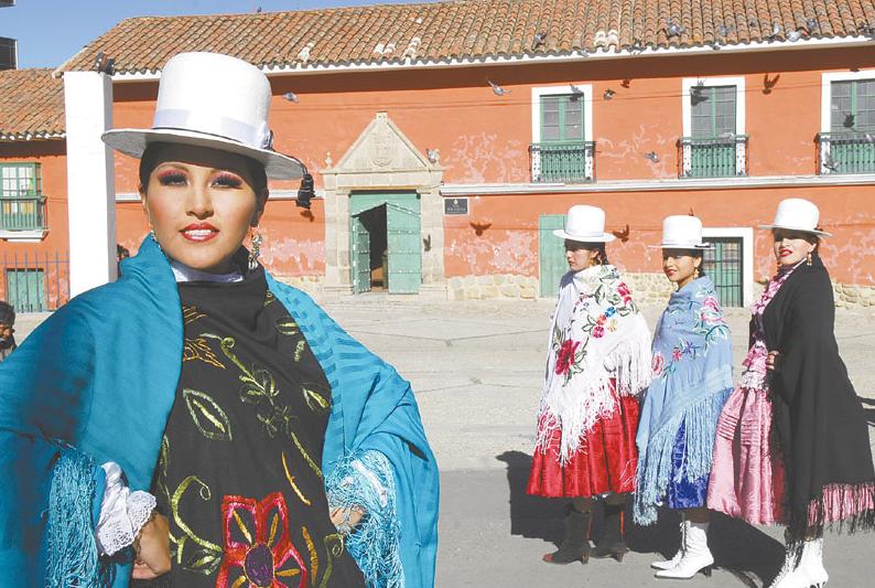 La chola paceña es un emblema del mestizajeLa chola paceña es un ...