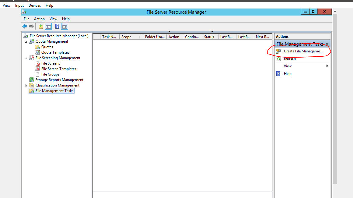 Konfigurasi Windows Server: Konfigurasi File Server