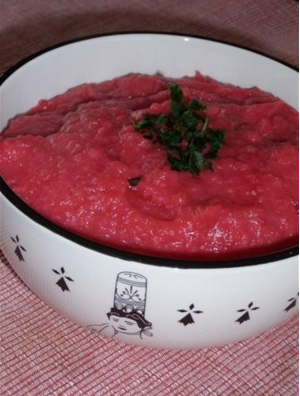 1001 Recettes de Flo: Purée rose aux 4 légumes