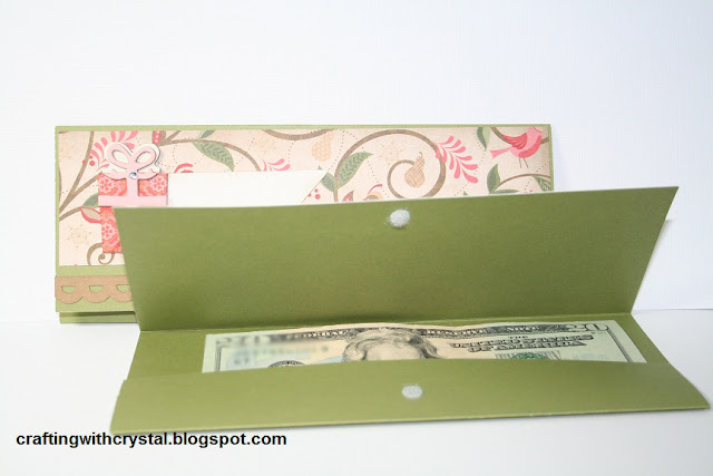 Crafting With Crystal: Money Holder Cards