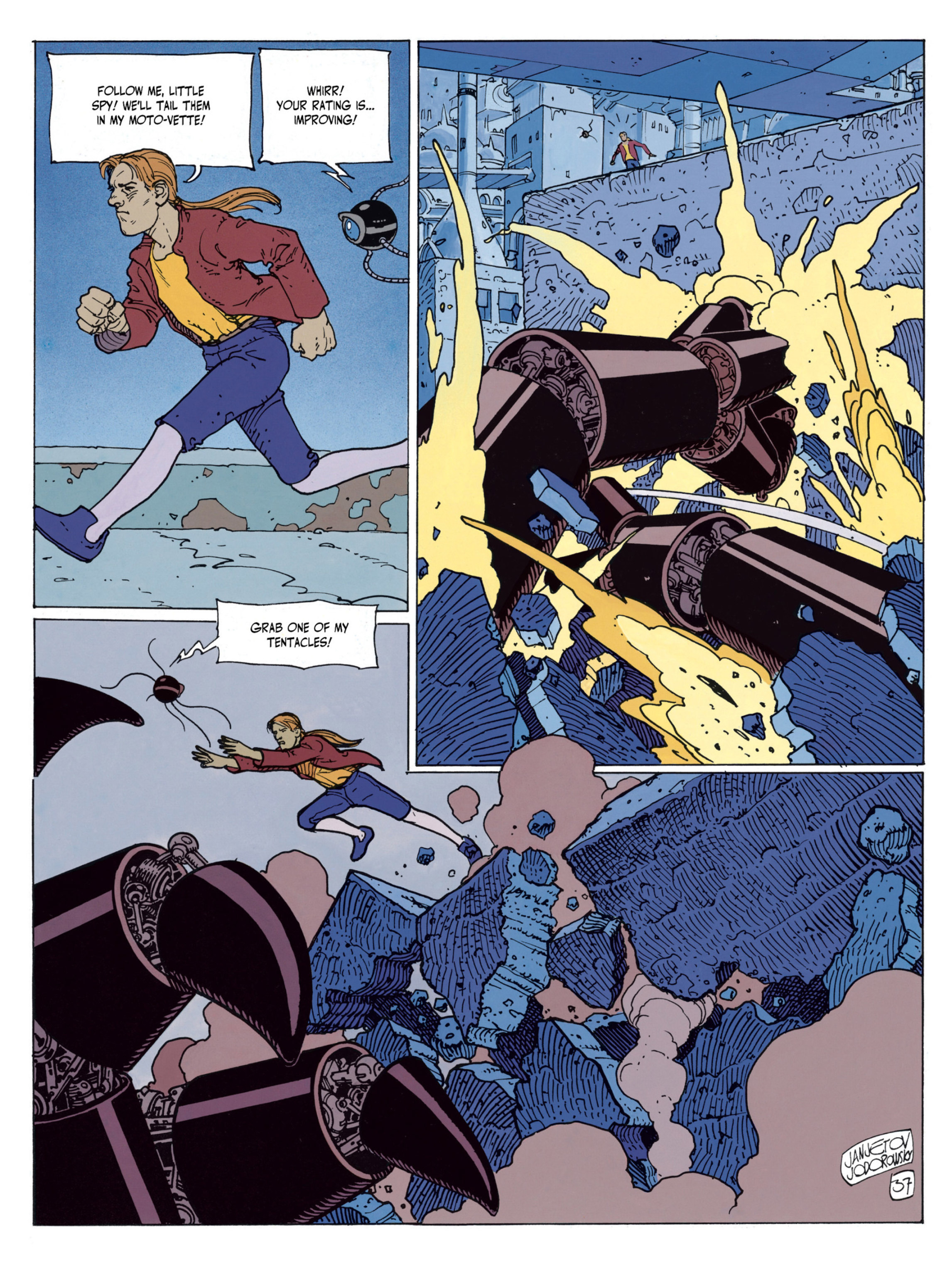 Read online Before the Incal comic - Issue #2