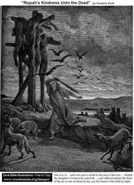 preachbrotherbob: Rizpah's Witness Part Two