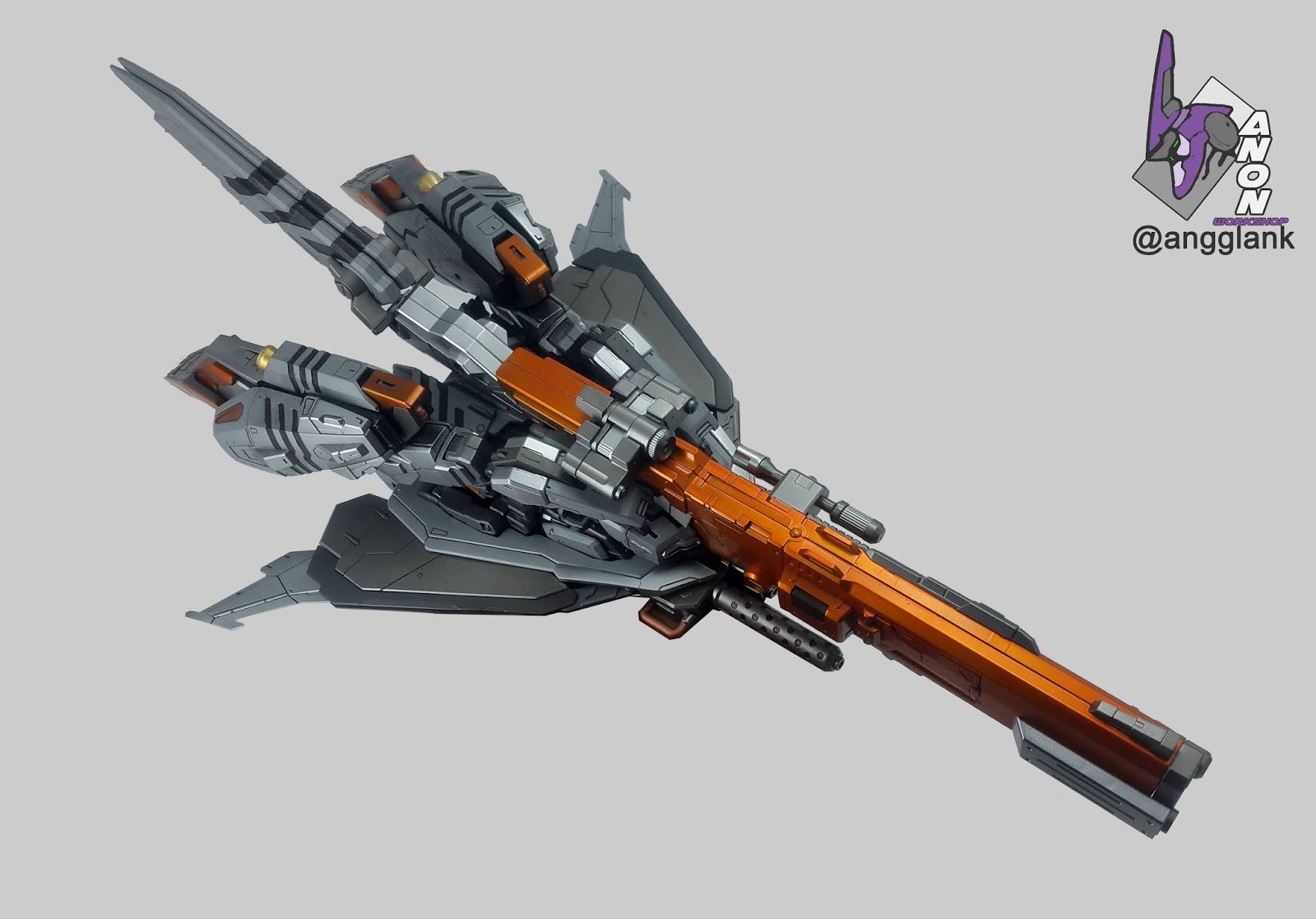 Painted Build: MG 1/100 MSZ-006-3B Zeta Gundam 3B Type [Gray Zeta]