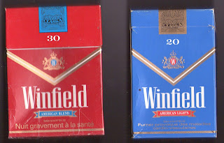 Ma Collection de paquets de cigarettes: WINFIELD