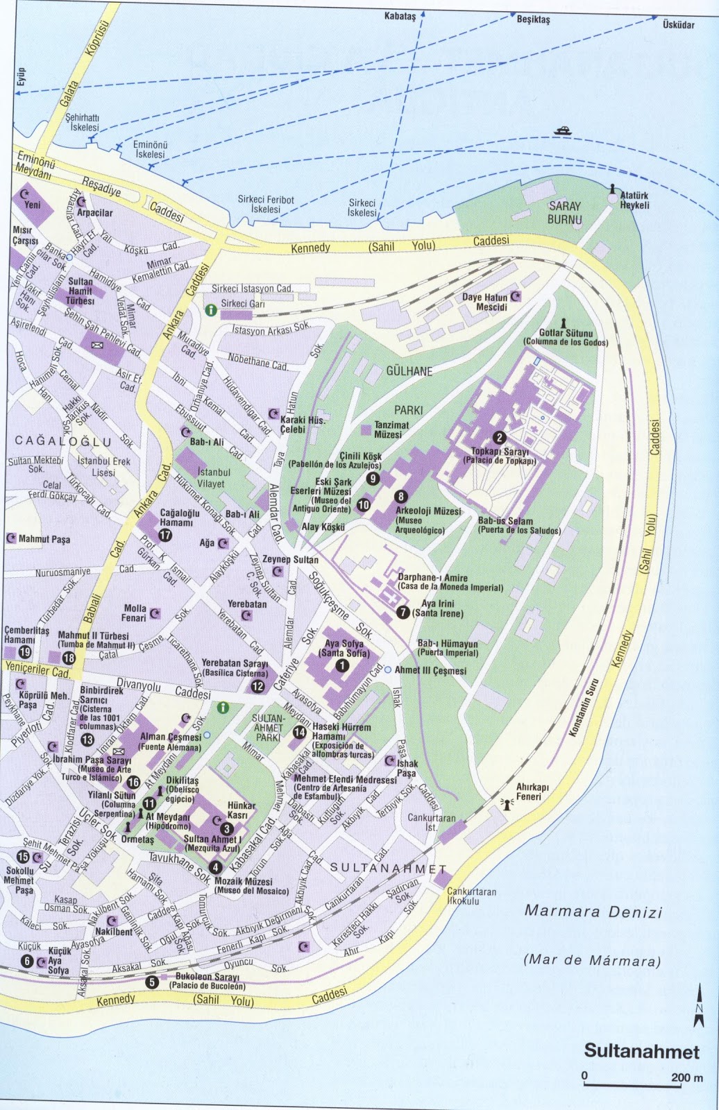 UN VIAJE A ESTAMBUL.: MAPAS Y PLANOS INTERACTIVOS DE ESTAMBUL.