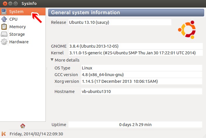 Ubuntu Sysinfo その2 - Ubuntuのバージョンなどシステムの情報を表示する・CPUの情報を表示する - kledgeb