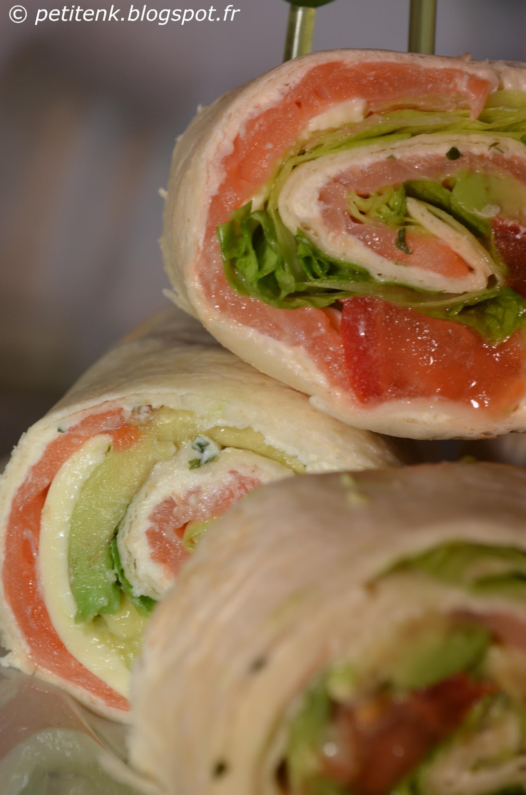 Petit en K: Wrap saumon boursin