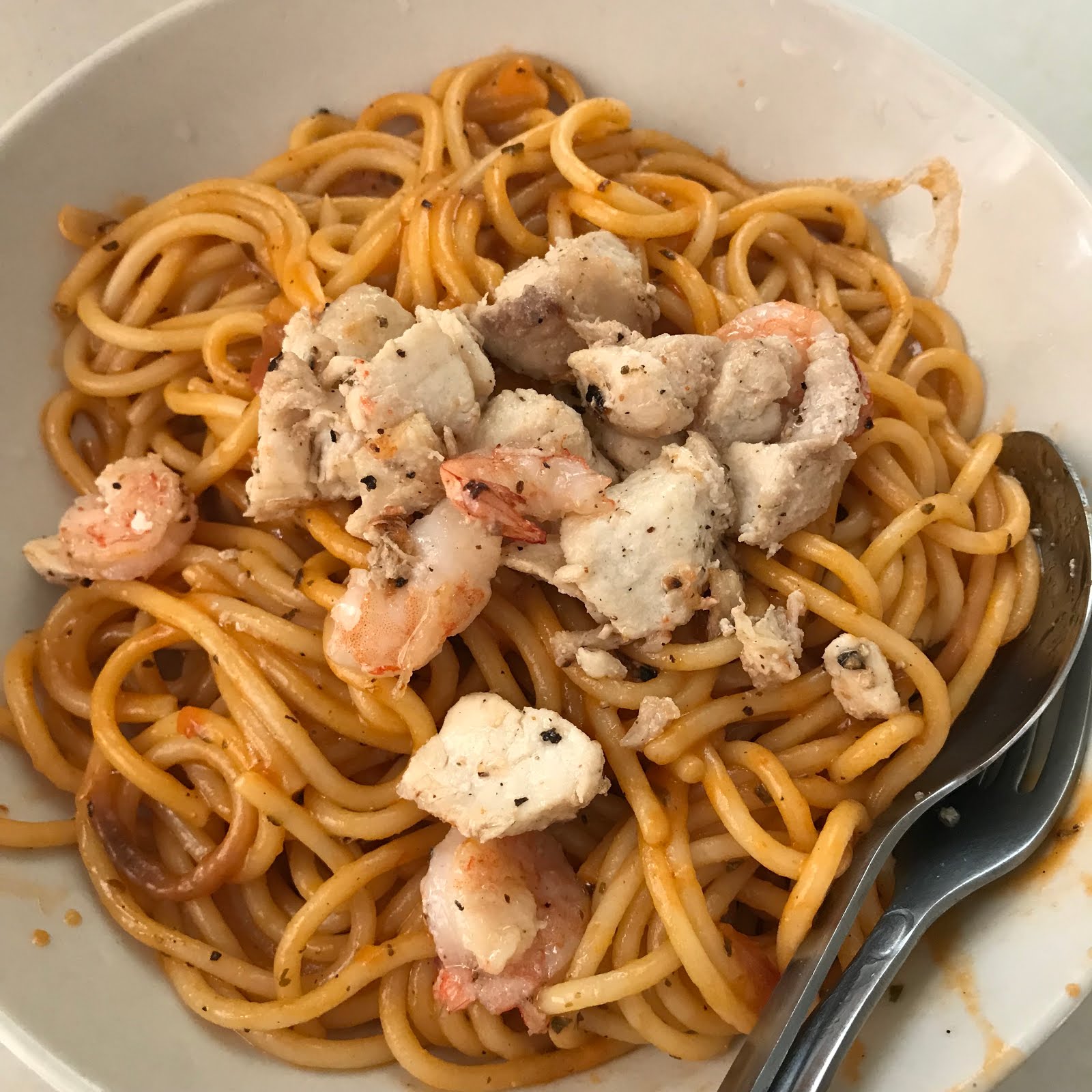 RESEPI SHRIMP ROSE PASTA HOMEMADE - Myraaaaawr