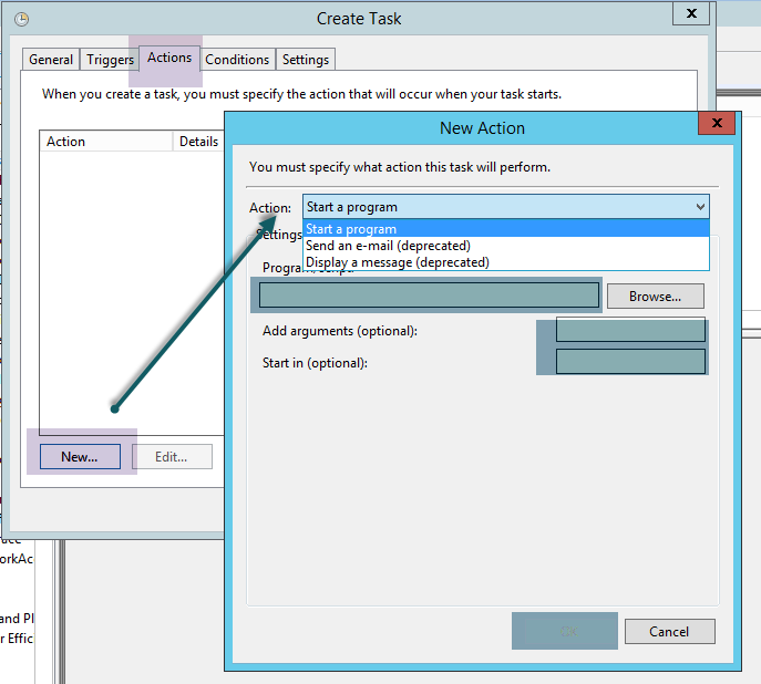 Powershell Post Trigger A Powershell Script From Schedule Task