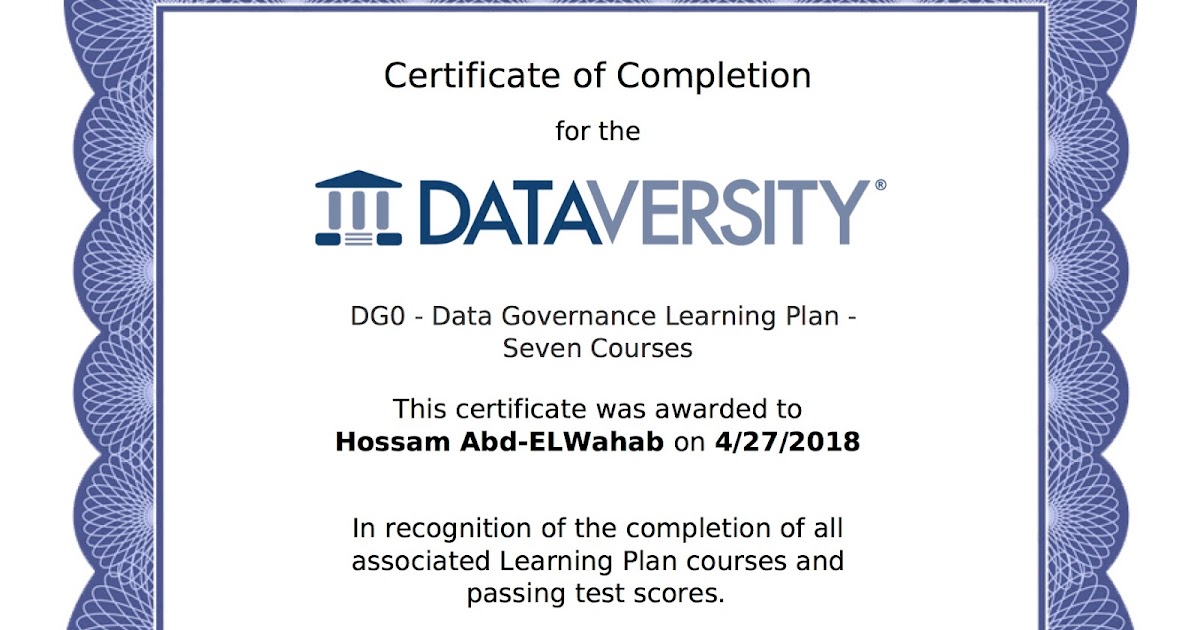 Good Data = Good Business: Data Governance Learning Plan