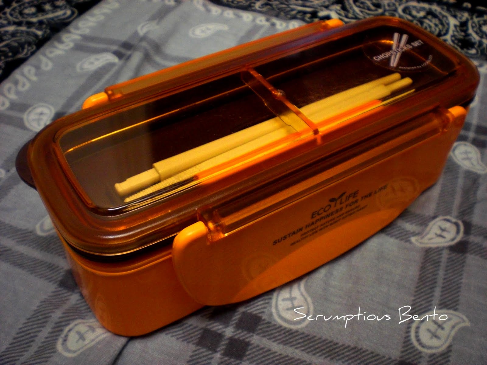 Scrumptious Bento: Bento #86... and a Lock&Lock review!