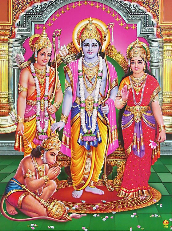 CHODAVARAMNET: LORD SRI RAMA AND FAMILY