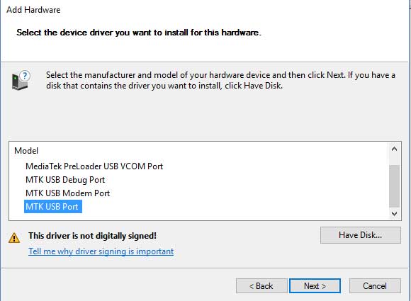 One Step: Redmi Note 3g - How to install MTK VCOM USB Drivers