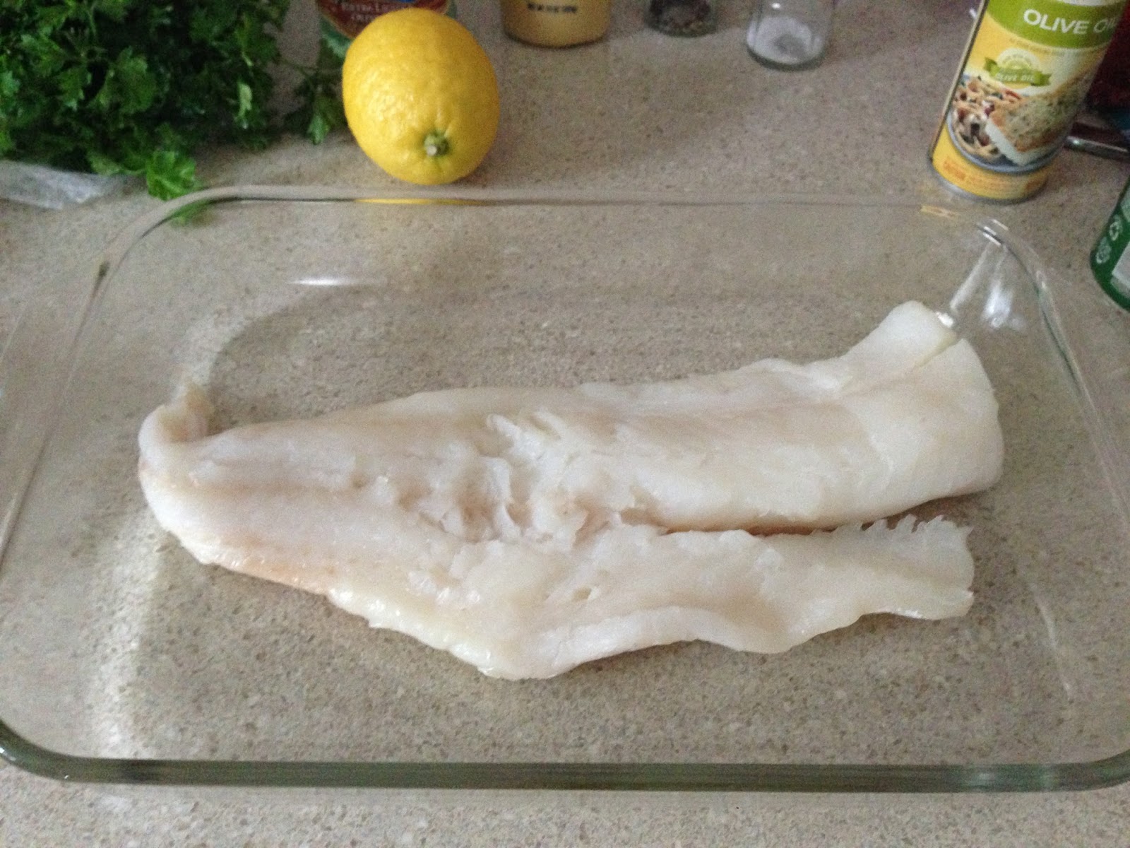 Just Add {red} Wine: Baked Cod with Dijon Mustard