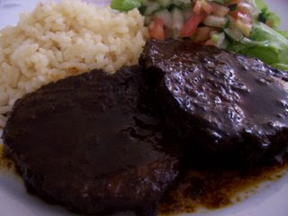 Recetas de Cocina Fáciles: Muchacho en salsa negra